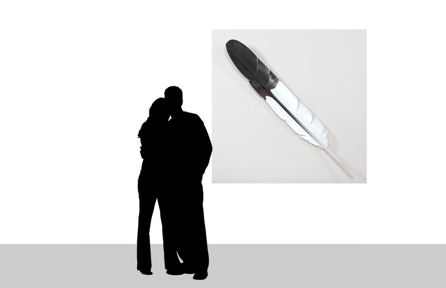 Neil Dawson | Magpie Feather | Milford Galleries Dunedin